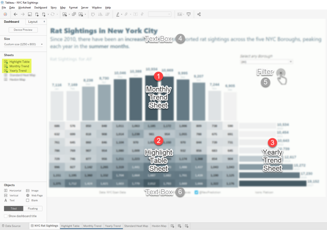Tableau Highlight Tables 5 Steps To Improve Boring Data Tables New