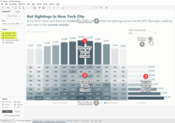 Tableau Highlight Tables 5 Steps To Improve Boring Data Tables New Prediction